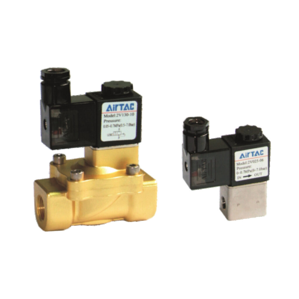 วาล์วควบคุมทิศทาง Fluid control valve (2/2 way) - 2V Series